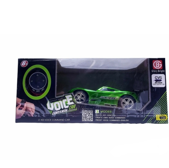 Toys | Smart Watch Voice Control Car Glory Bright 3 Modes Green Car New ...